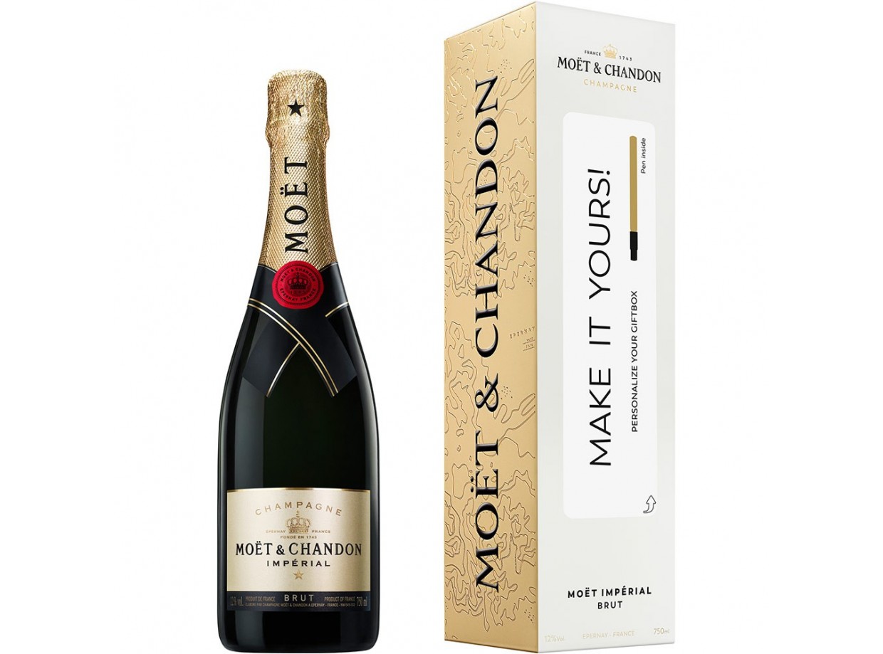 Moet & Chandon Brut Imperial Estuche Make It Yours - Comprar online