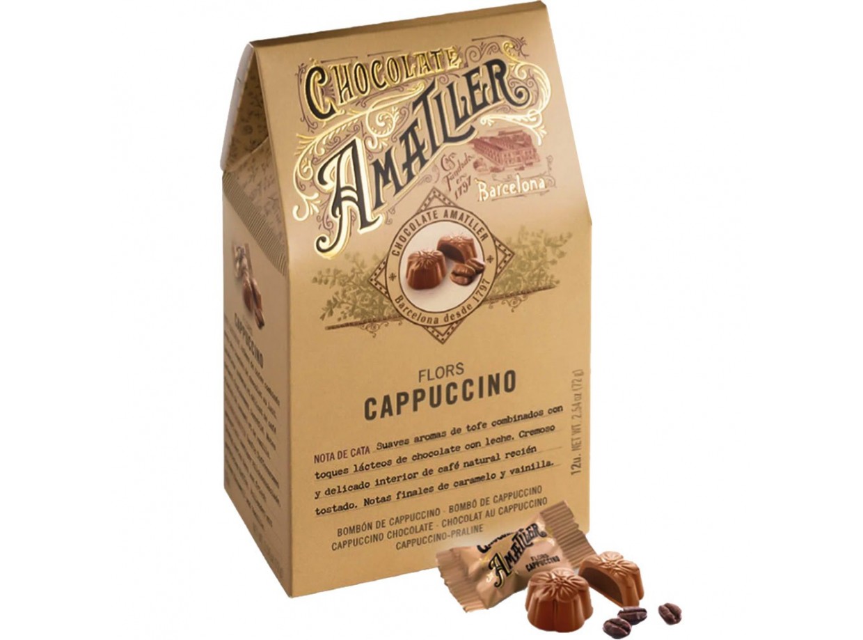Buy Amatller Bombones Flors Capuccino 72gr. | Campoluz Enoteca