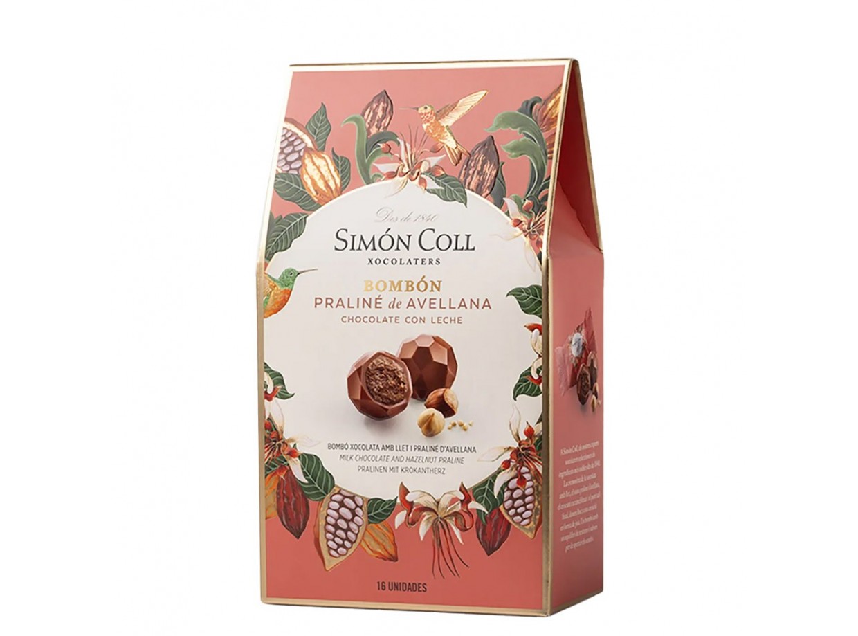 Bombón Praliné Avellanas y Chocolate con Leche 144gr - Comprar online