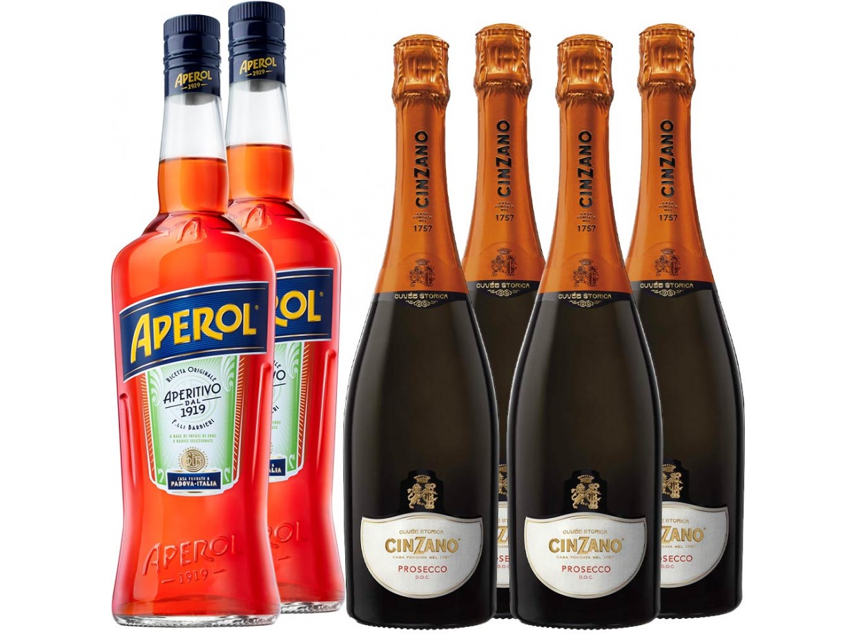 Pack 6 botellas Perfect Aperol Spritz - Comprar online
