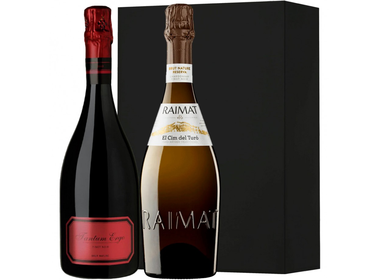 Comprar Cava case 2 garrafas Raimat Chardonnay Brut e Tantum Erg...