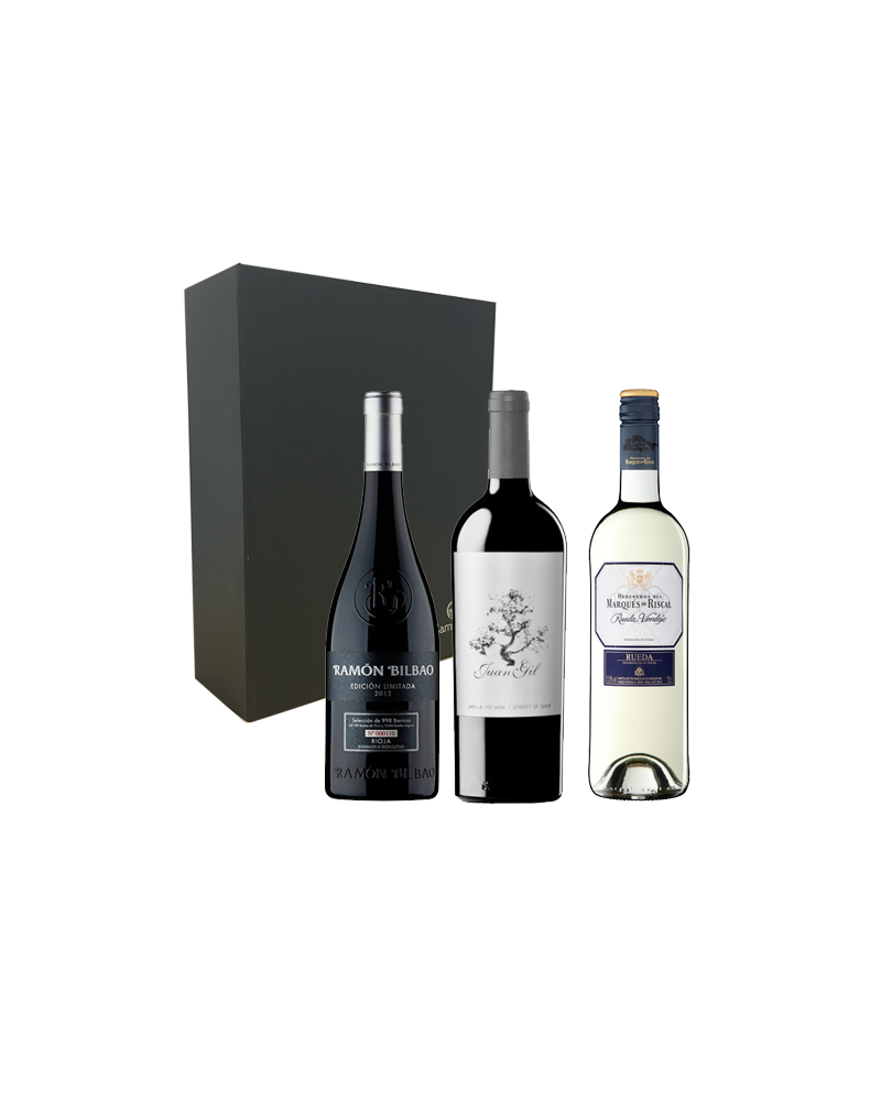 Buy Estuche Juan Gil, Ramón Bilbao, Marqués de Riscal | Campoluz En...