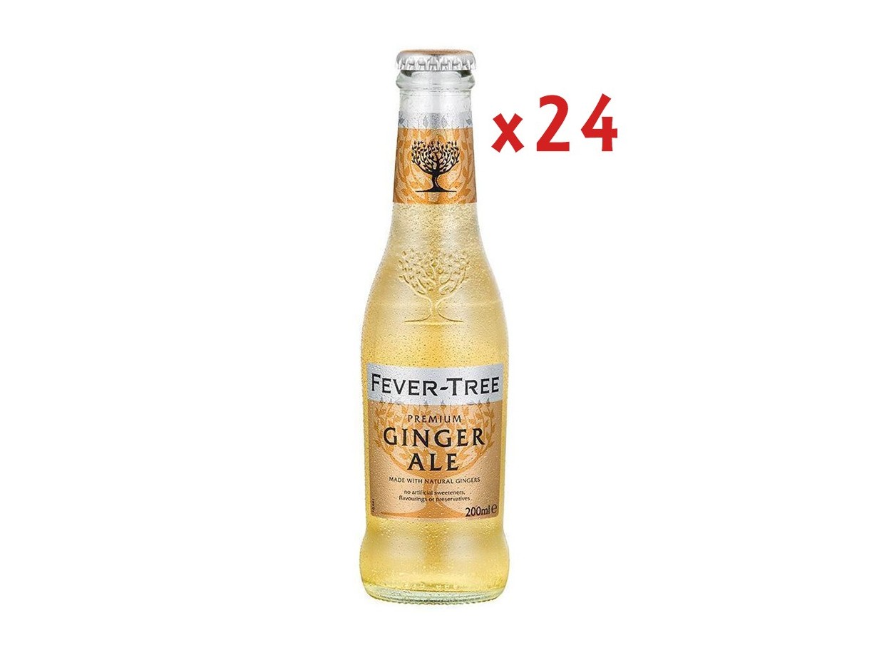 Caja Fever Tree Ginger Ale 24 Uds - Comprar online