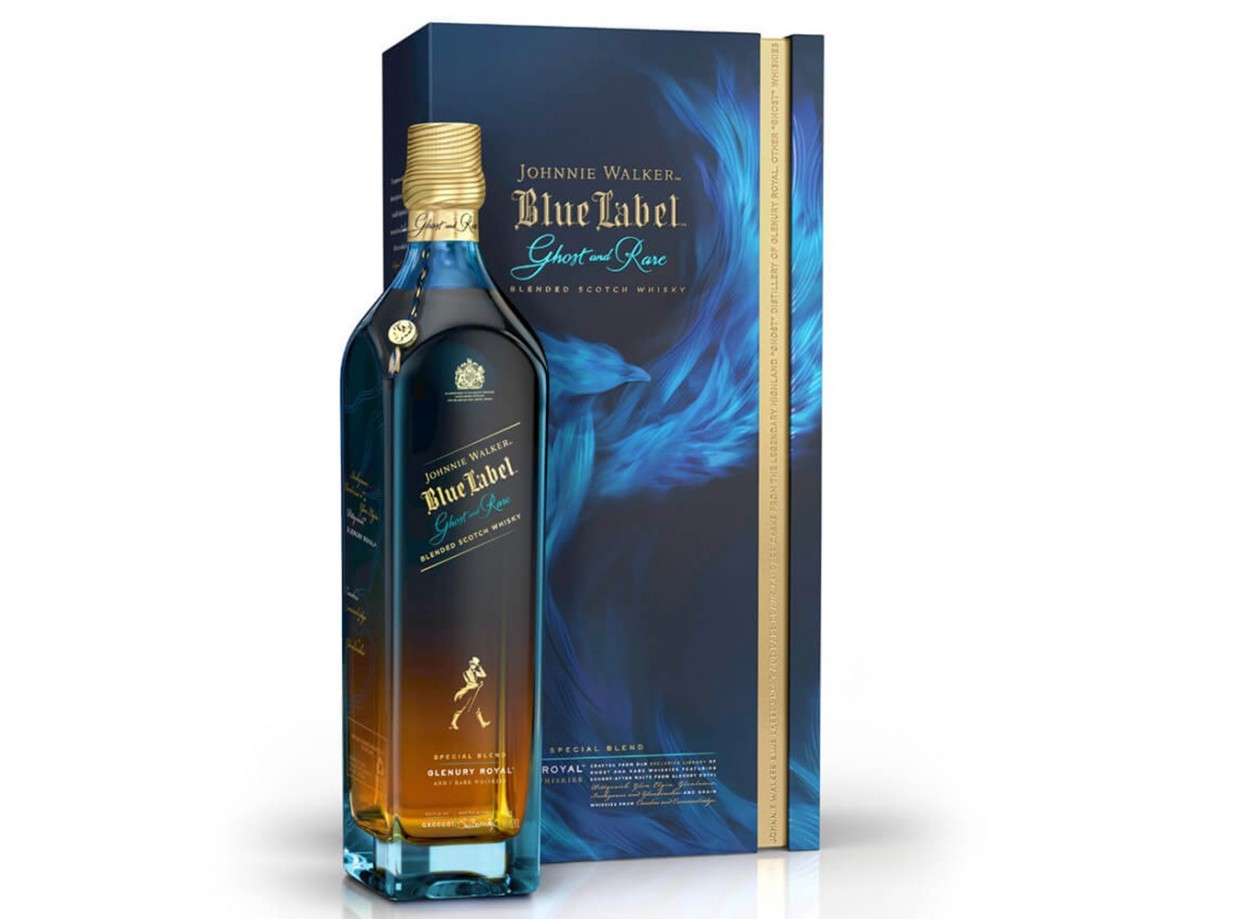 Johnnie Walker Blue Ghost And Rare Glenury Royal 70cl. - Comprar on...