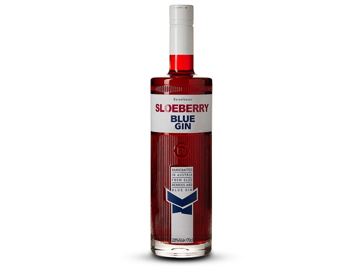 Buy Blue Austrian Sloeberry Gin | Campoluz Enoteca