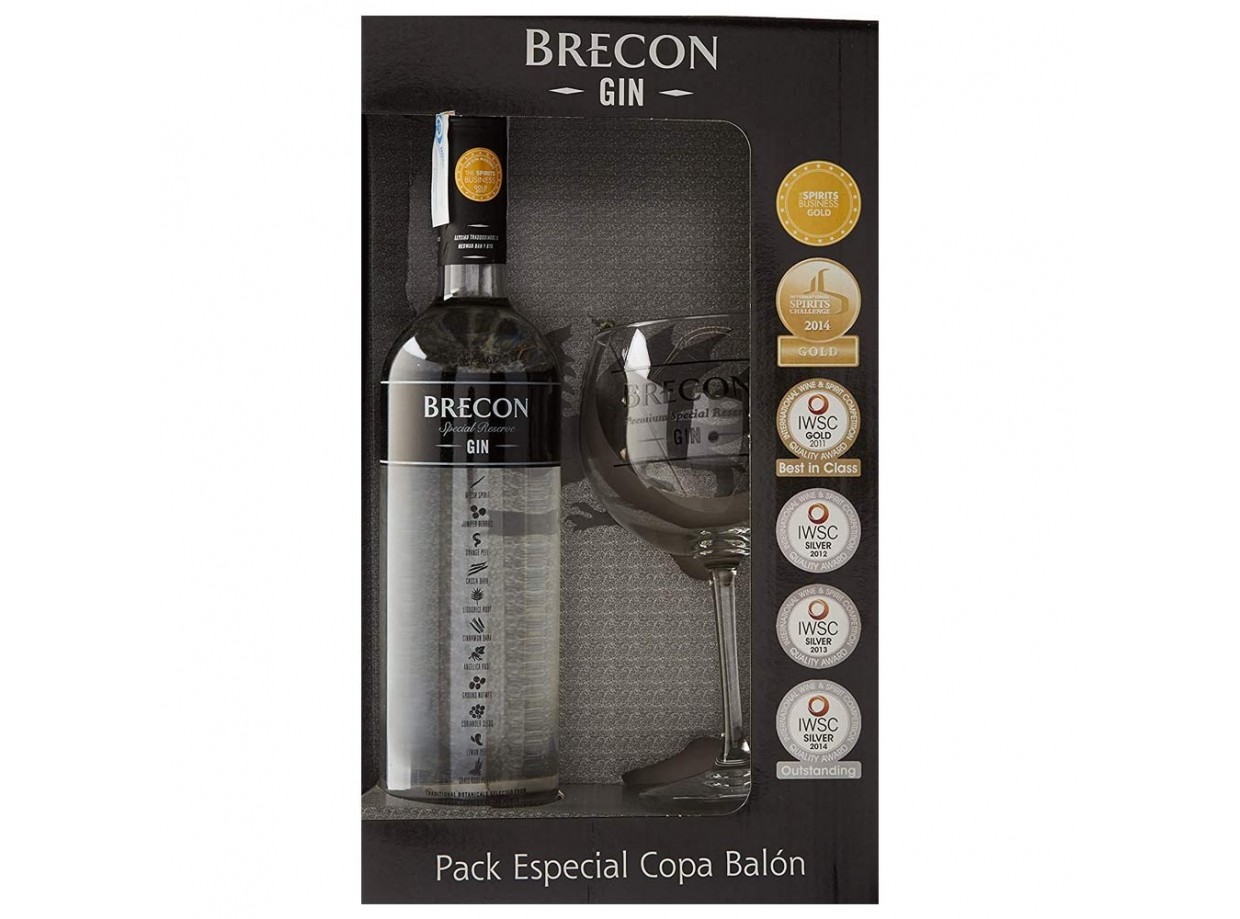 Buy Gin Brecon Special Reserve + Glass | Campoluz Enoteca