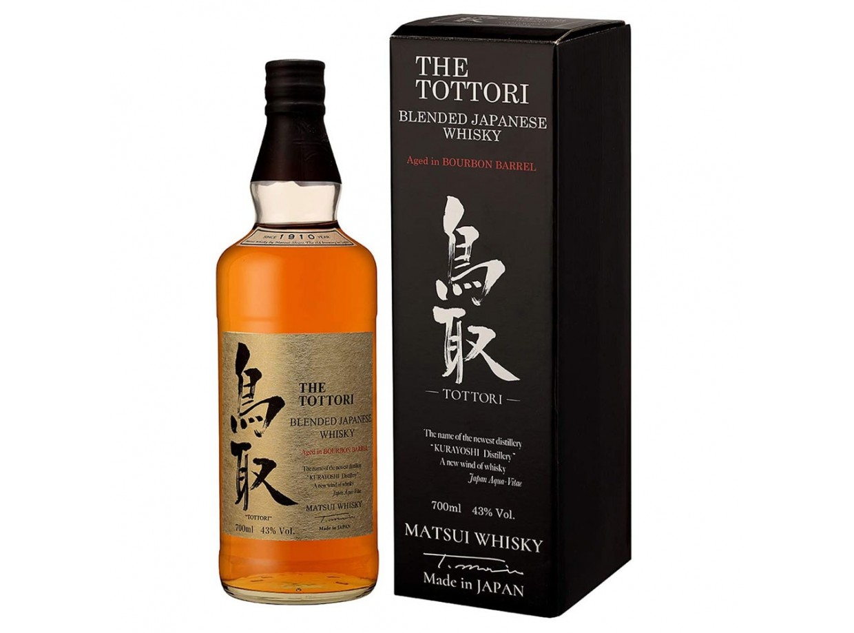 Buy Tottori Blended Whisky Bourbon Barrel 70 cl. | Campoluz Enoteca