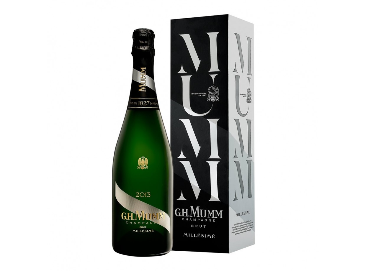 Mumm Brut Millésimé 2013 Estuchado - Comprar online