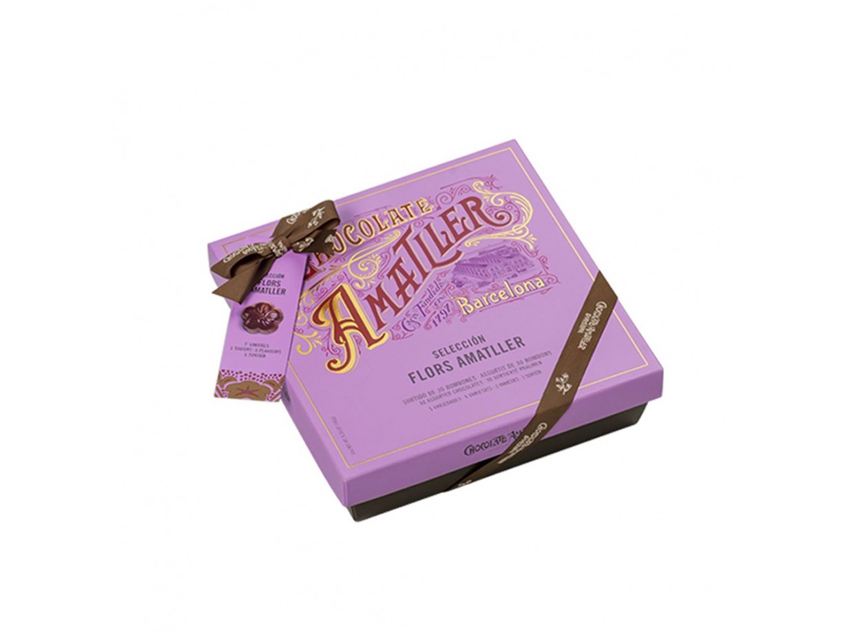 Buy Chocolate Amatller Selección Flors 5 sabores 180gr. | Campoluz ...