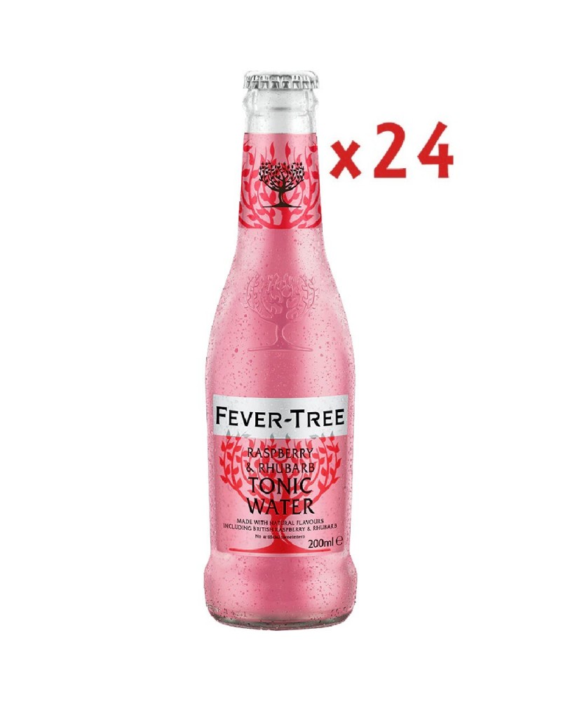 Buy Caja Fever Tree Tonic Raspberry and Rhubarb 24 Uds | Campoluz E...
